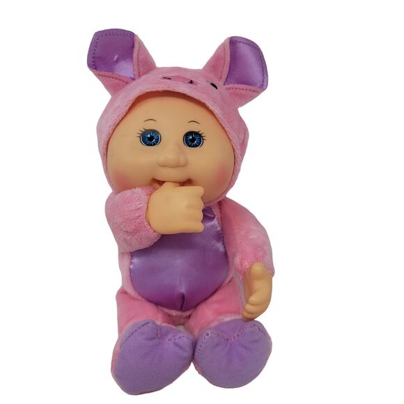Cabbage Patch Kids | Toys | Cabbage Patch Cuties Kiki Pig Barnyard Friends Plush Doll Blue Eyes ...